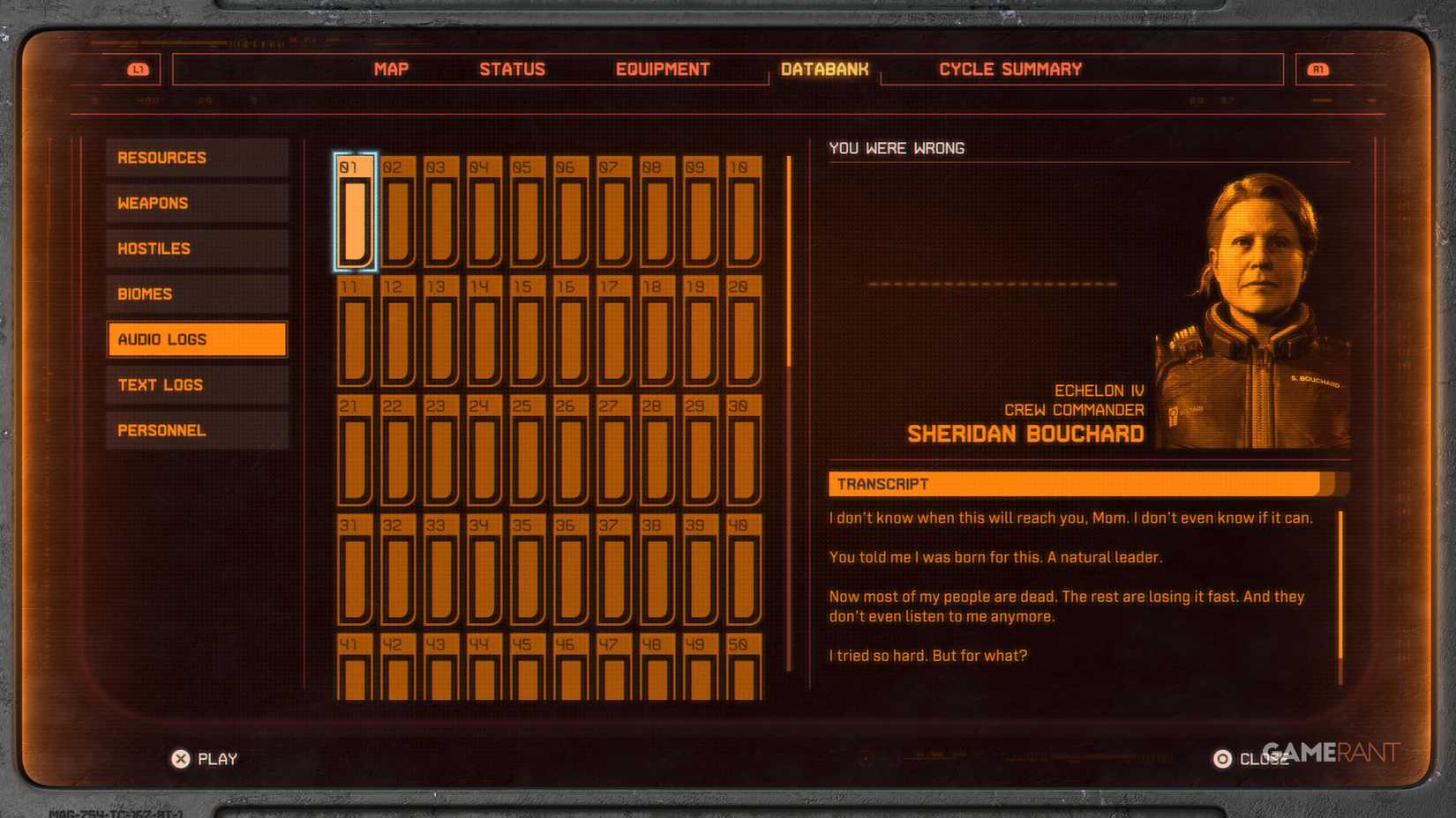 All Audio Logs in Saros