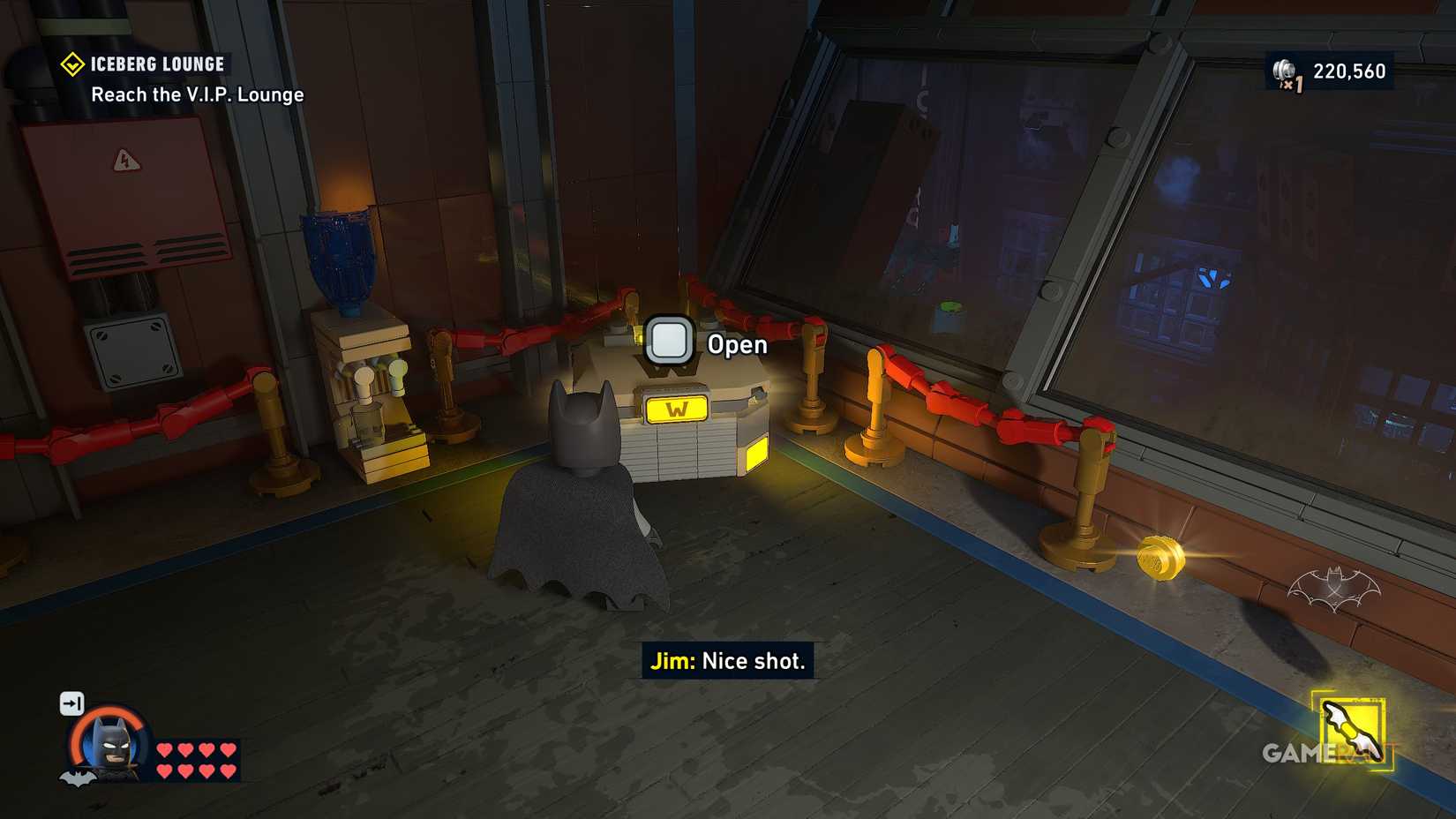 LEGO Batman Legacy of the Dark Knight Carmine Falcone Disco Ball Locations