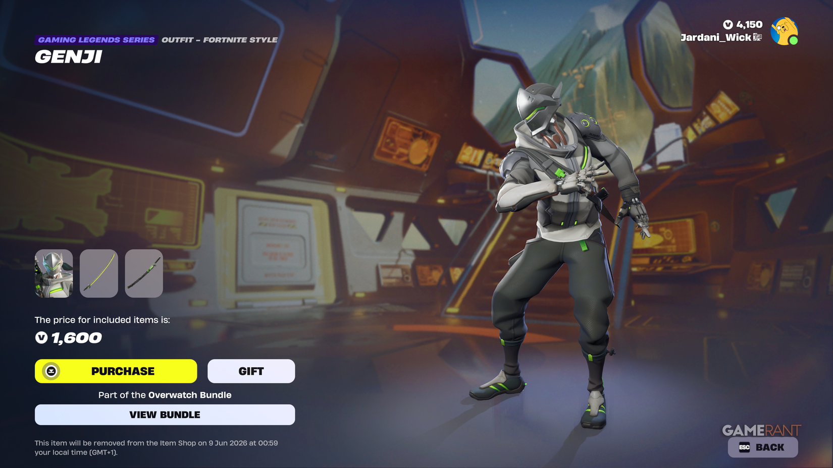 All Overwatch Skins in Fortnite