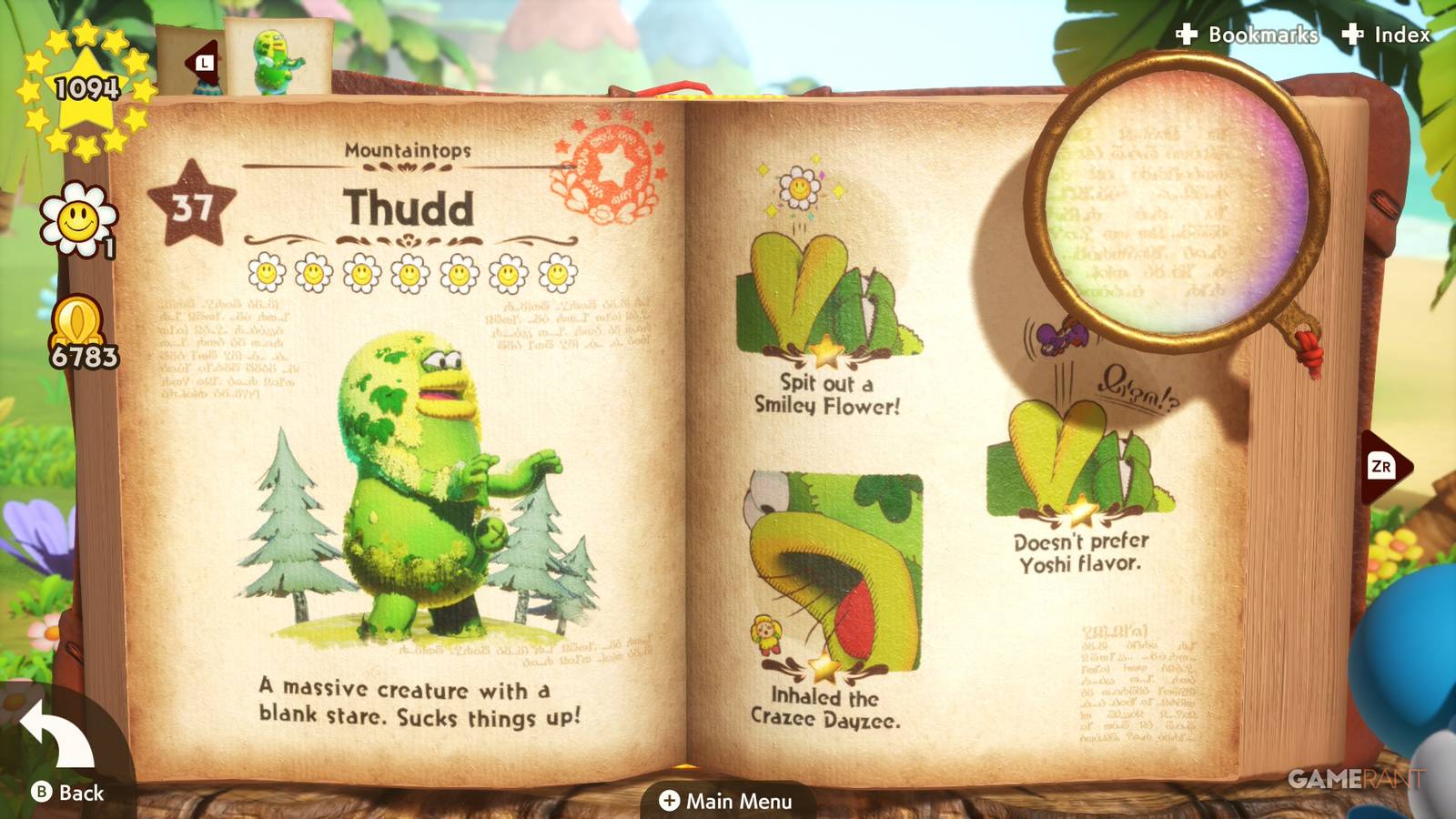 Yoshi and the Mysterious Book - All Thud Discoveries