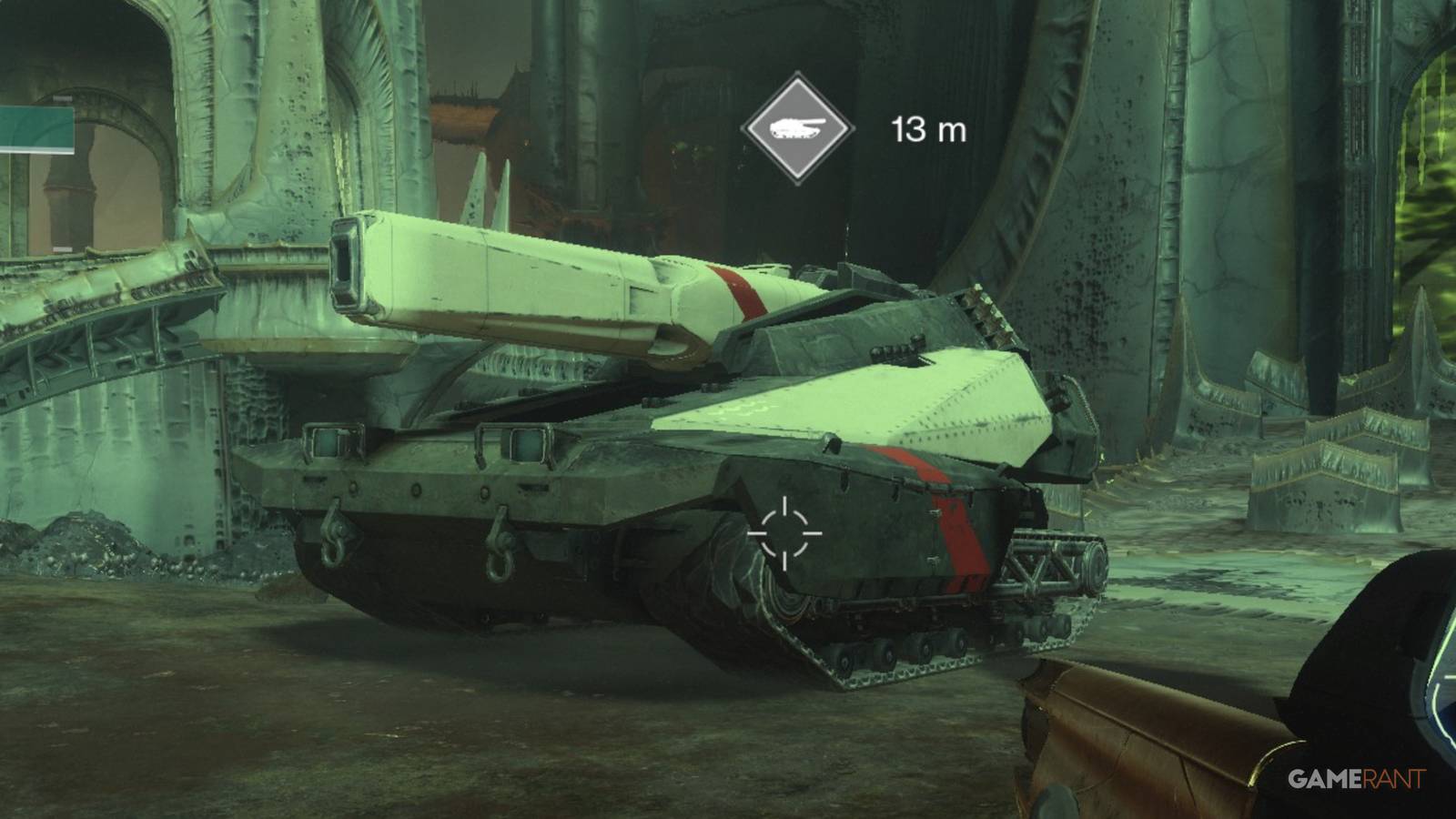Drake Tank Location in "The Cunning" in Destiny 2