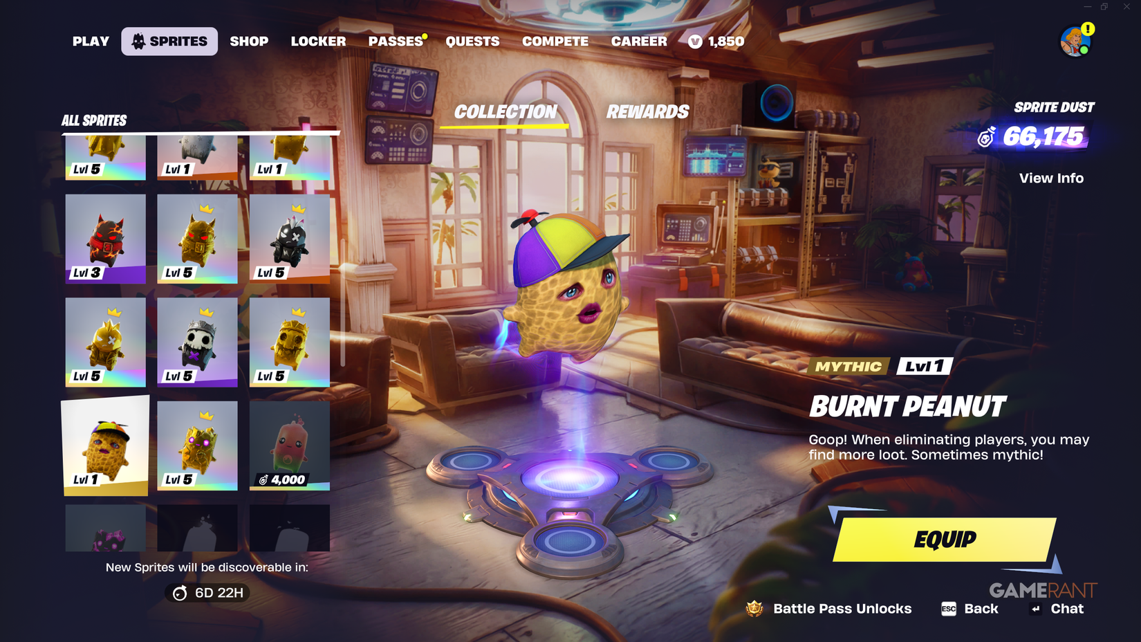 How to Get the Burnt Peanut in Fortnite